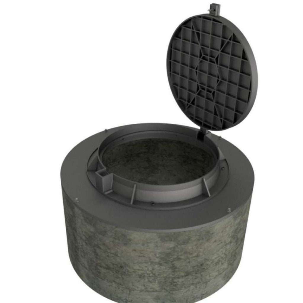 Lätt Brunnslock 1050 Composite - Savorak