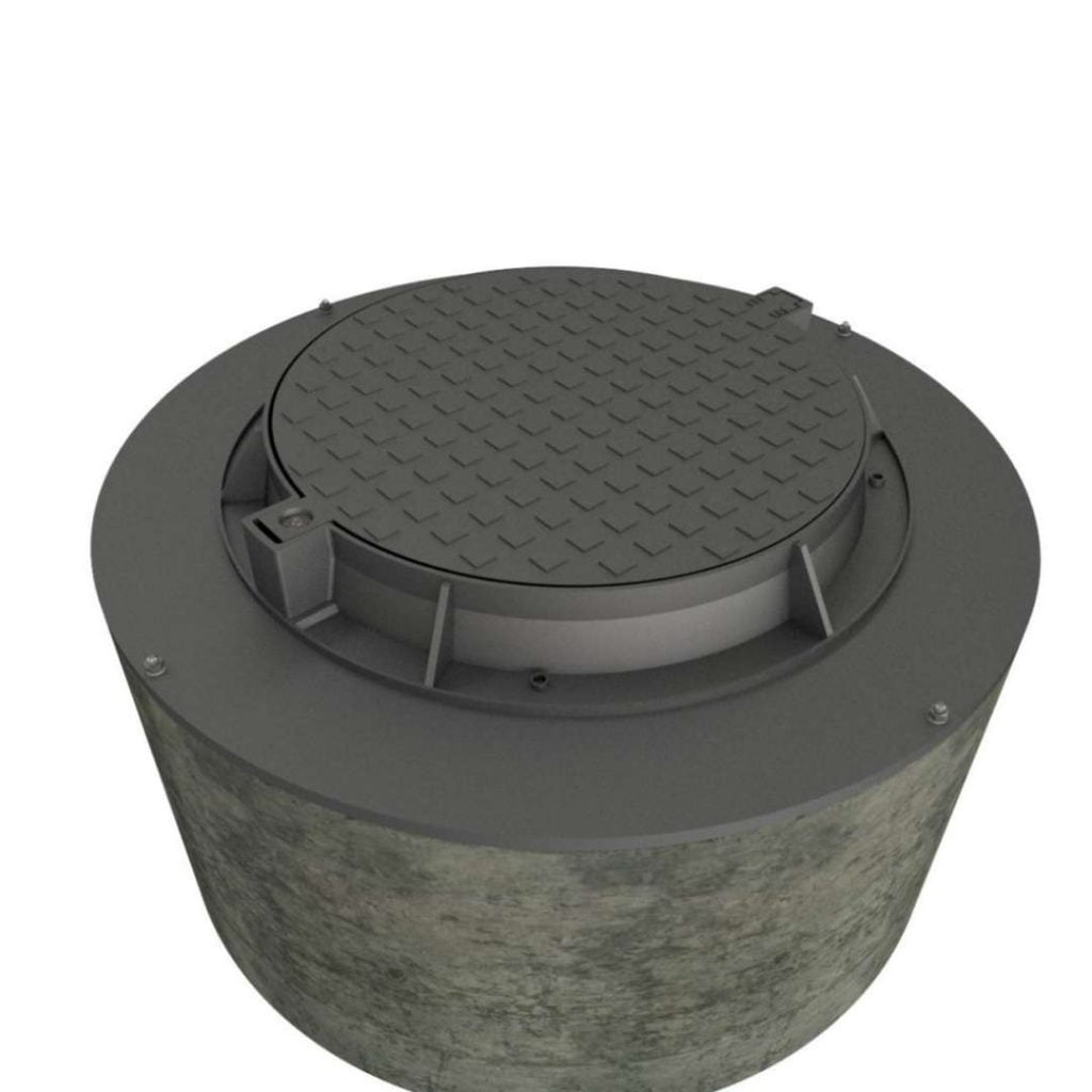 Lätt Brunnslock 1050 Composite - Savorak